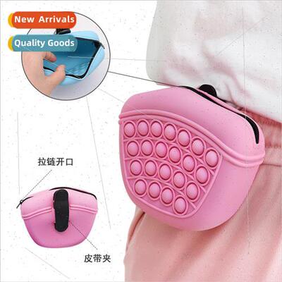 Outdoor Portable licone Pet Feeding Bag Walking Dog Training