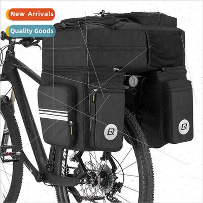 Bicycle rear rack bag pannier bag road mountain bike rear se