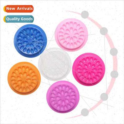 New Colorful Flower Tray False Eyelash Extension Glue Tray P