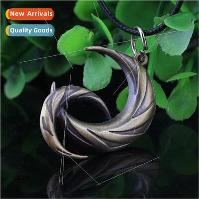 Anime Peripheral Pendant Anime Peripheral Jewelry Twin Moon