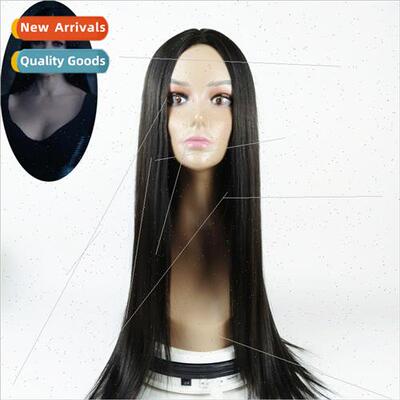 Addams Family Animated Adams mom black center parted long st