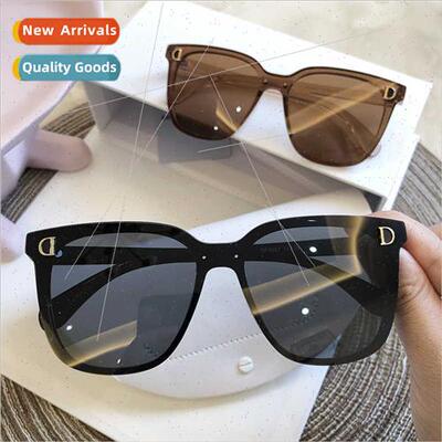 connected rimless frame super black polarized sunglasses fem