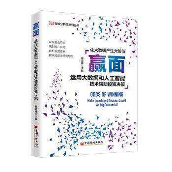 正版 赢面:运用大数据和人工智能技术辅决策:make investment decision based on big data and Al 谢冶博主编 中国经济出版社
