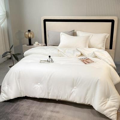 55%李官奇大豆被80支长绒棉被子被芯柔软舒适双人春秋被冬被