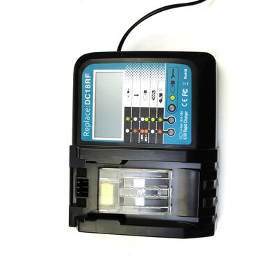 适用 MT M1A1K111充电器DC18RC 升级版6.5A快充DC18RF 带显示 LCD