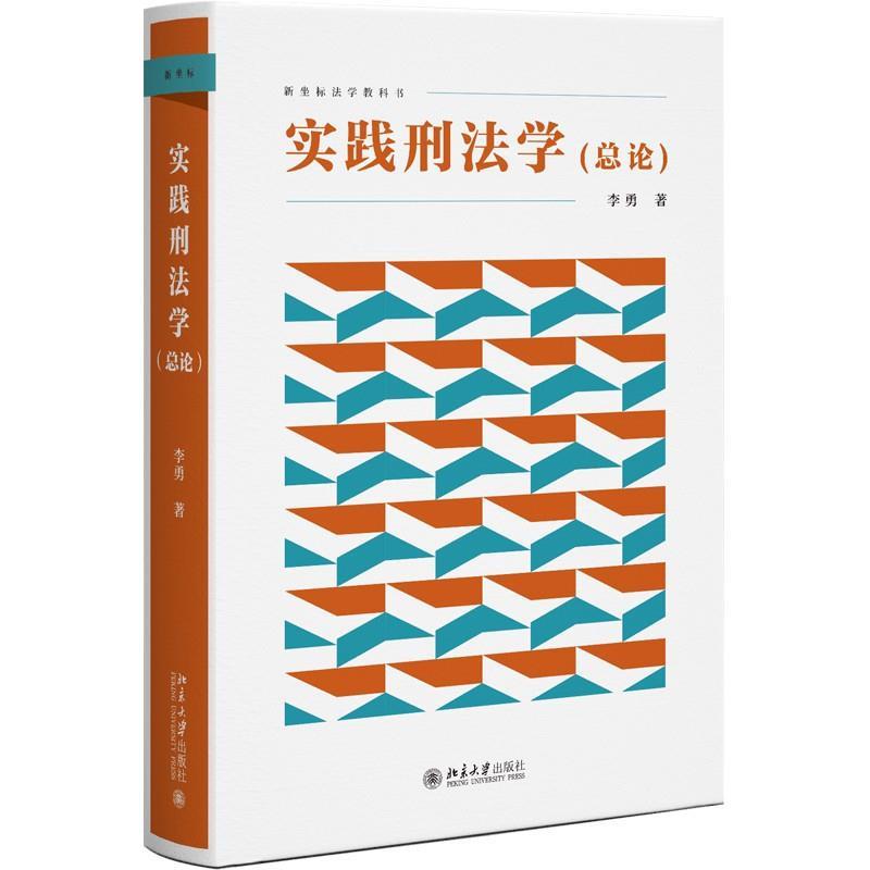 正版实践刑法学总论 李勇著 法律知识读物社科 北京大学出版社刑法理论书籍