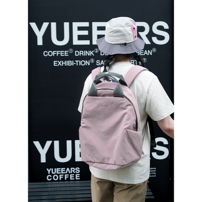 [Qminica]大容量旅行双肩包15.6寸轻便多功能书包游戏电脑包