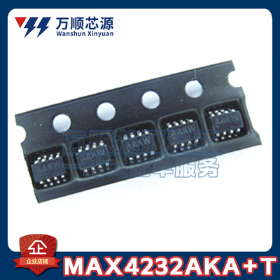 原装MAX4232AKA+T 丝印AAKW MAX4232AKA SOT23-8 运算放大器