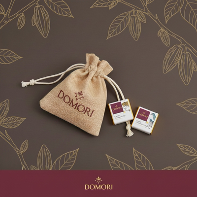 DOMORI 4.7g那不勒斯型单源产地70%小片黑巧克力意大利进口零食