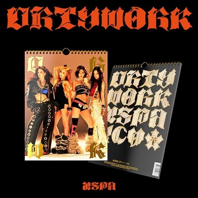 官方正版 吒 aespa专辑 最新回归 单曲专辑 Dirty Work 周边海报