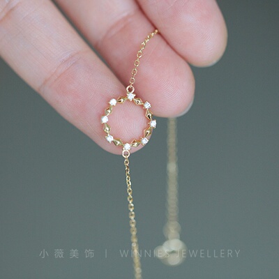日韩版少女简约纤细气质百搭手链