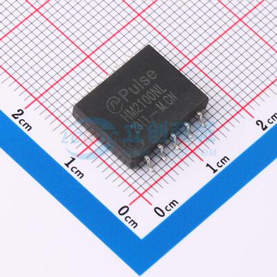 网口变压器 HM2100NLT SMD-10P,14.7x11.7mm 原装 电子元器件配单