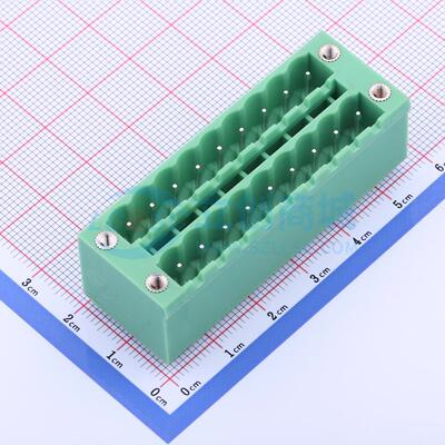 插拔式接线端子 KF2EDGKVHM-5.08-2*9P  5.08mm 板端/插座-闭口 2