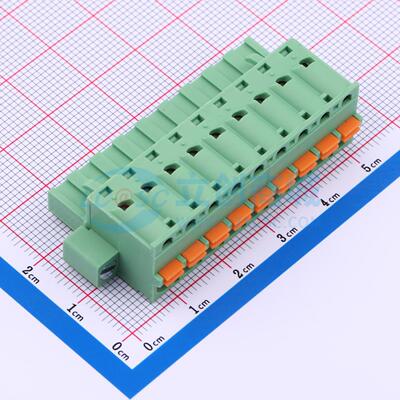 插拔式接线端子 DB2EKDM-5.08-9P-GN P=5.08mm 1x9P 电子元器件