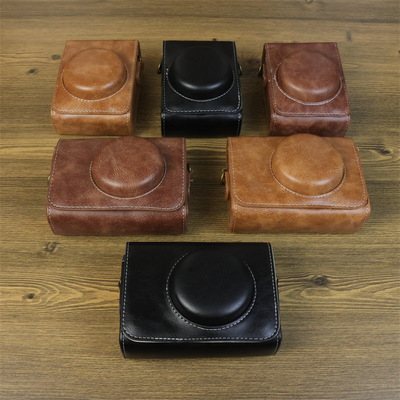 适用索尼ZV-1II数码相机包皮套 zv1f保护套 佳能g7x2 3便携外壳