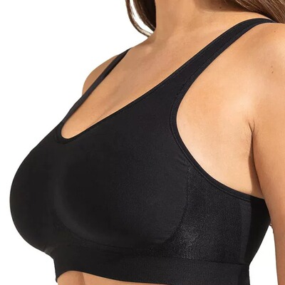 Wireless Support Seamless Full Coverage No Underwire Bra