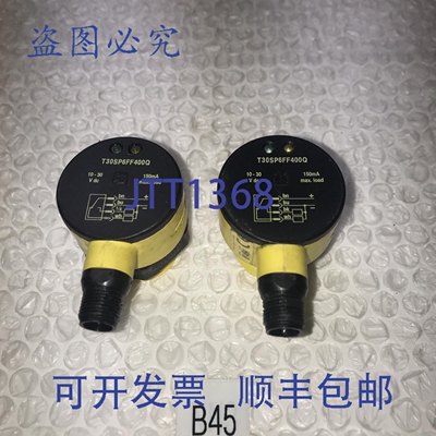 原装供应BANNER T30SP6FF400Q 传感器（2 个装）