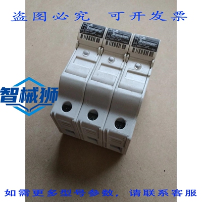 原装供应 COOPER BUSSMANN CHCC 30A 600V CC级三极保险丝座