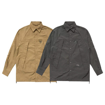 ELLIKER  Craw Long Sleeve Zipper Tech Shirt 防水户外长袖衬衫