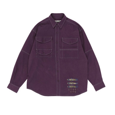 STORY MFG. | Harvest Shirt Purple Fish 紫色