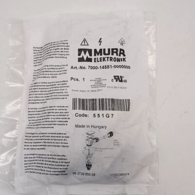 7000-14581-0000000 MURR穆尔连接器接头(议价)