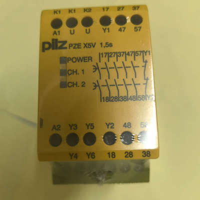 774592皮尔兹安全继电器Pilz. x5v 1.5s 全议价