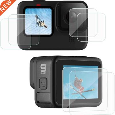 Tempered Glass Screen Protector for GoPro Hero 9 Black Lens