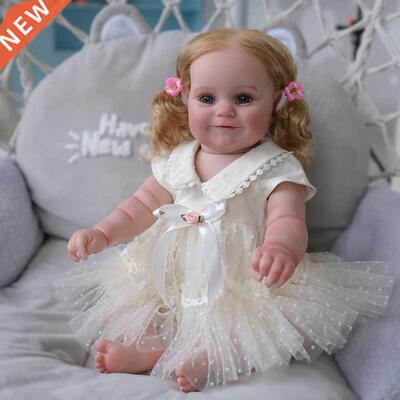 50CM Full Body Silicone Reborn Baby Maddie Girl Doll