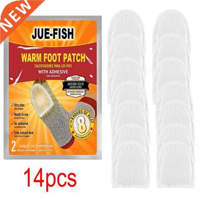 14 Pieces Useful Foot Heat Warmers Multifunctional Hand Toe