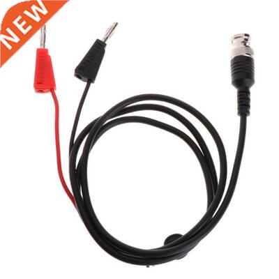 BNC Q9 Dual Rollable Banana Plug Socket Test Line Probe Lead
