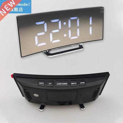 Digital Alarm Clock Table Home Decor Calendar USB Powered LE