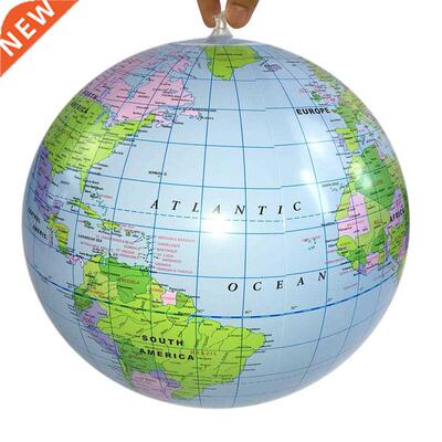 Earth Map Teach Education Geography Toy Map Balloon Beach Ba