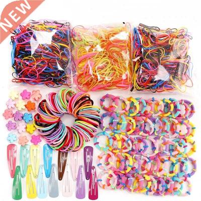 Headdress Set Hairpin Rubber Band Set girl Hair Accessories