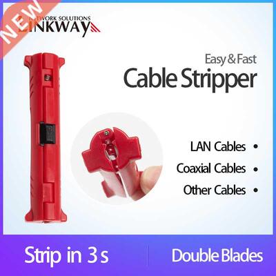 Network LAN Cable Stripper Coaxial Cable Insulation Strippin