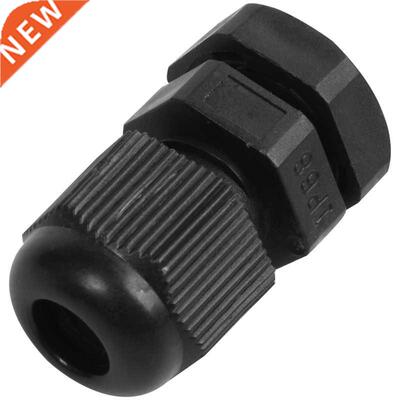PG7 Black Nylon Waterproof Strain Relief,Cord Grip,Cable Gla
