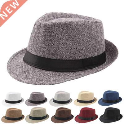 2019 New Spring Summer Retro Men's Hats Fedoras Top