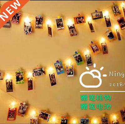 2M/5M/10M Photo Clip USB LED String Lights Fairy Lights Batt