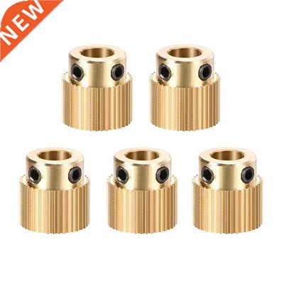 5Pcs/Lot Ender-3 CR-10 3D Printer Extrusion Wheel Brass gea