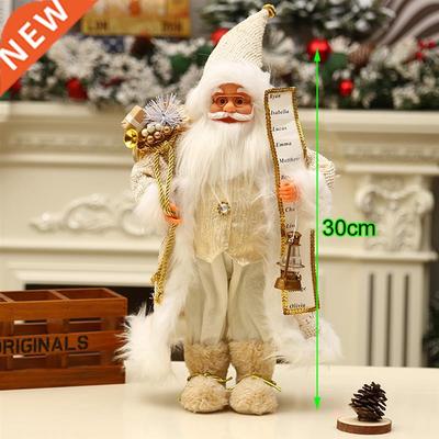 40Style Christmas Doll 0CM Santa Claus Elk Snowman New Year