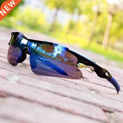 Gafas de sol deportvas para hombre y mujer, lentes a prueba