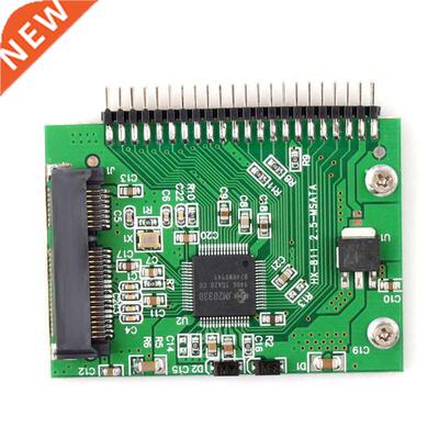 Hot Sell MSATA SSD 55mmx40mm SSD to 2.5 44PIN IDE HDD Adapte