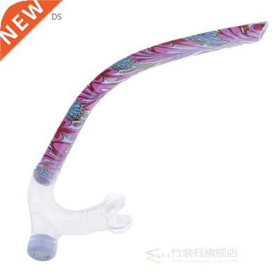 Front Snorkel Center Mount Silica Mouthpiece for Swimmers Sw
