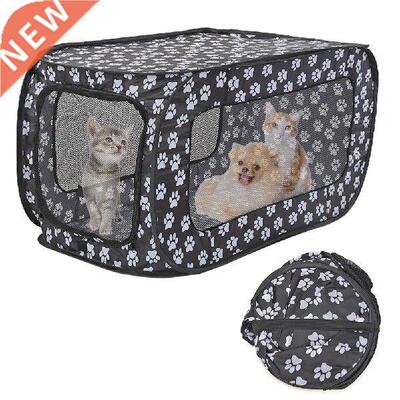 Portable Folding Pet Tent Houses Foldable Pet Fence Cat Dog