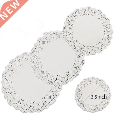 200pcs /package Round Hollow Oil-Absorbing Paper Lace Paper