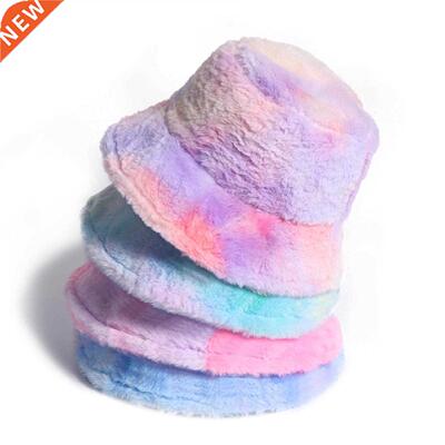 Winter Foldable Bucket Hats Women Outdoor Faion Woman Plus
