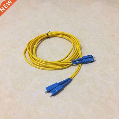 3m 9/125 SM Duplex LC/UPC to SC/UPC LC-SC Fiber Optic Patch