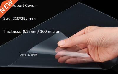 *Size A4 Clear Transparent Report Binding Cover Plaic PVC