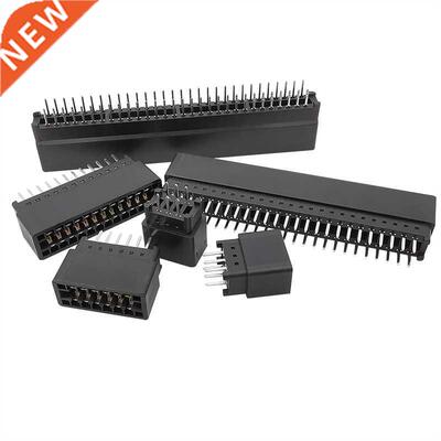 5Pcs Edge Card Connector Slot 2.54 mm Pitch 2xP/4/5/6/7/8/1