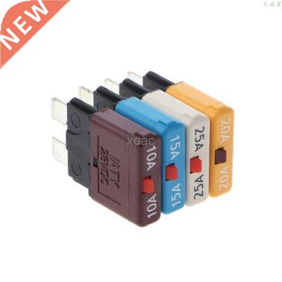 Circuit Breaker Blade Fuse 28V Resettable 10-25A Marine Rall
