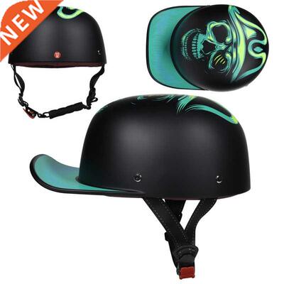 NEW Motorcycle Vintage Retro Helmets Baseball cap helmet Men